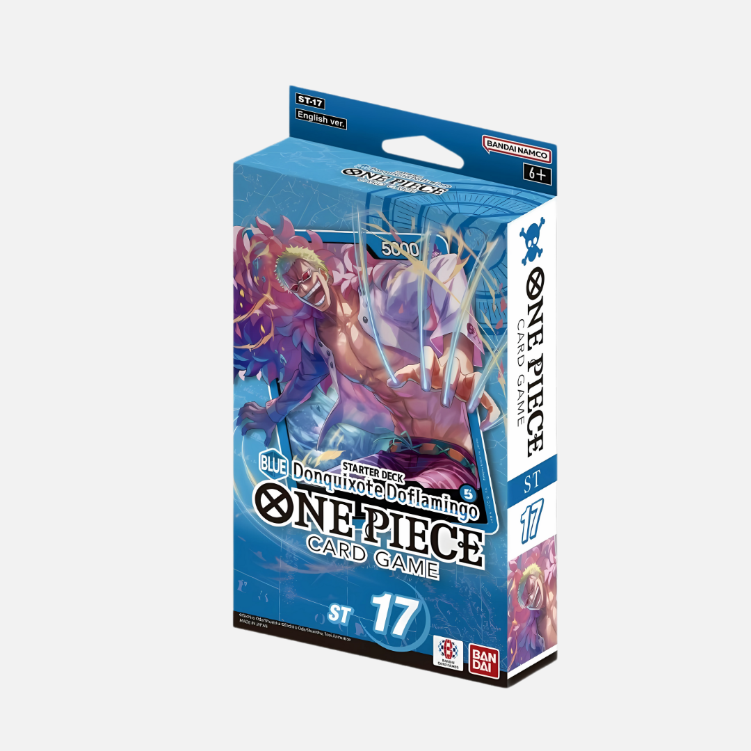 One Piece Card Game - Blue Donquixote Doflamingo Starter Deck [ST-17 ...