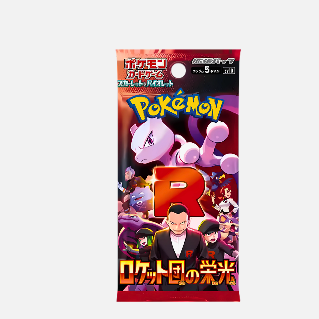 Pokémon Trading Card Game - The Glory of Team Rocket Booster Pack [SV1 ...